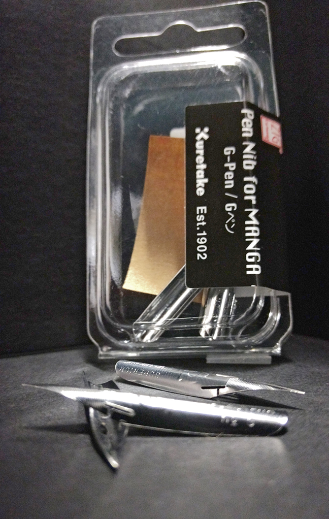 Kuretake G-Pen Inking dip pen for comics and manga at the kubert art store